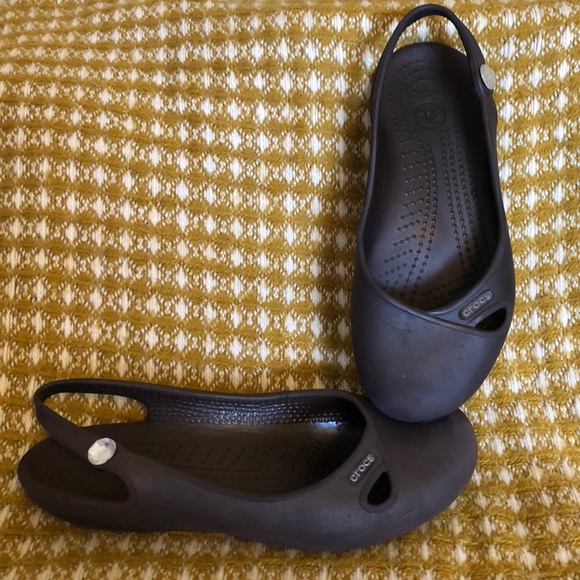 CROCS | Shoes | Crocs Olivia Slingback Ballet Flat | Poshmark